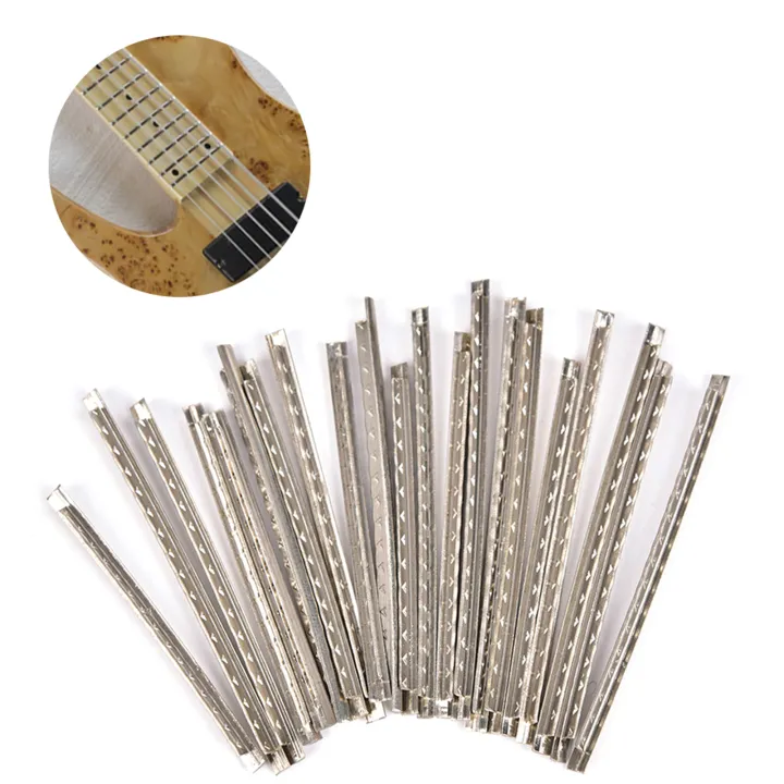 【READY】Guitar Fret Wires 21 Frets Stainless Steel Fretwire 2.9mm Crown ...