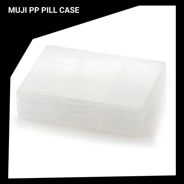 [E36] MUJI PP Pill Case | Lazada PH