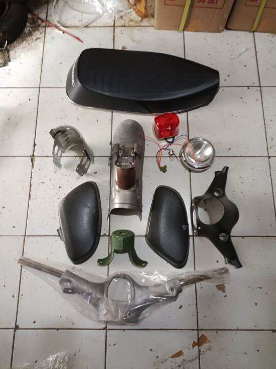 paket c70 paket bodyset honda c70 pitung olong cetul bekjul bektu ...