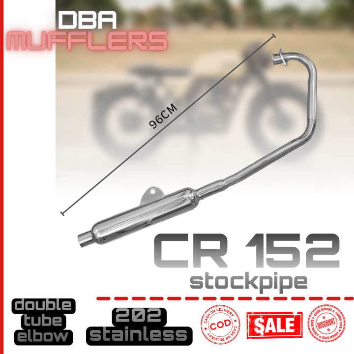 CR 152 - Bottlepipe - Stockpipe - 202 Stainless - Keeway - tambutso ...