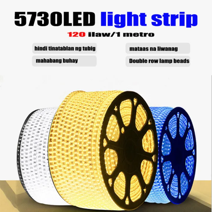 5730 LED Strip Light Flexible Christmas decoration waterproof 220V ...