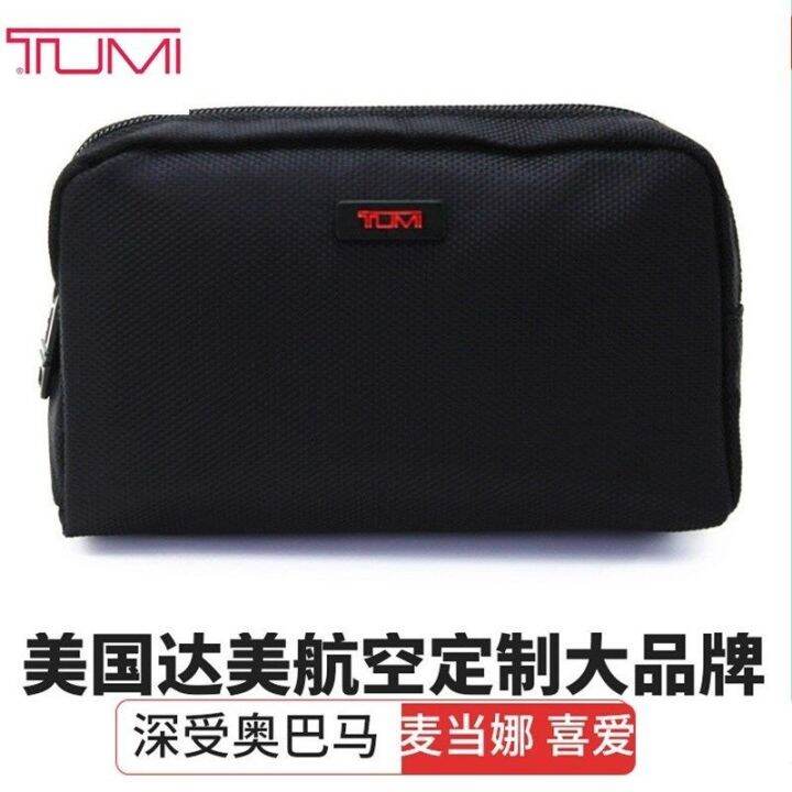 สินค้าใหม่ TUMI TUMI TUMI TUMI TUMI TUMI กระเป๋าเครื่องสําอาง แบบพกพา สไตล์นักธุรกิจ สําหรับ ...
