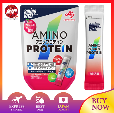 Ajinomoto Amino Vital Amino Protein Cassis Flavor 10 pouches Amino Acid ...