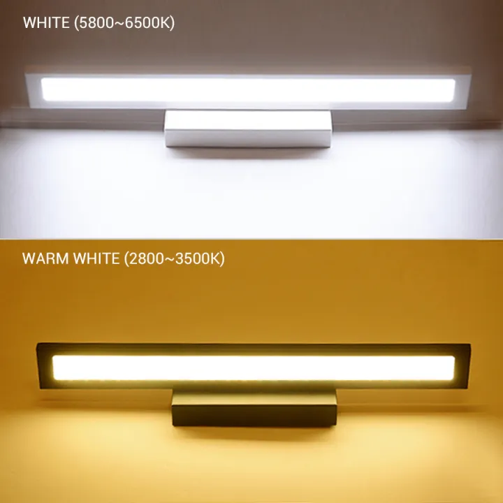 25 40 55cm Modern LED Vanity Light 4W 8W 12W Bathroom Mirror Light ...