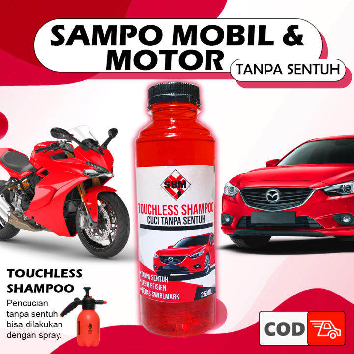 SAMPO CUCI MOTOR MOBIL TOUCHLESS TANPA SENTUH SABUN CUCI | Lazada Indonesia