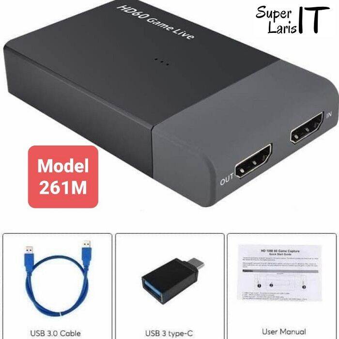Ezcap 261M Game Capture Live Stream Record USB 3.0 HDMI Capture HD60 ...