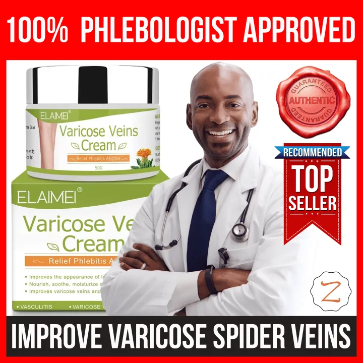 100% ELAIMEI Varicose Veins Cream 50g, Varicose Veins Remover Effective ...