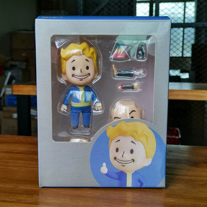 Fallout Vault Boy Q version PVC Action Figure Collection Desktop Model ...