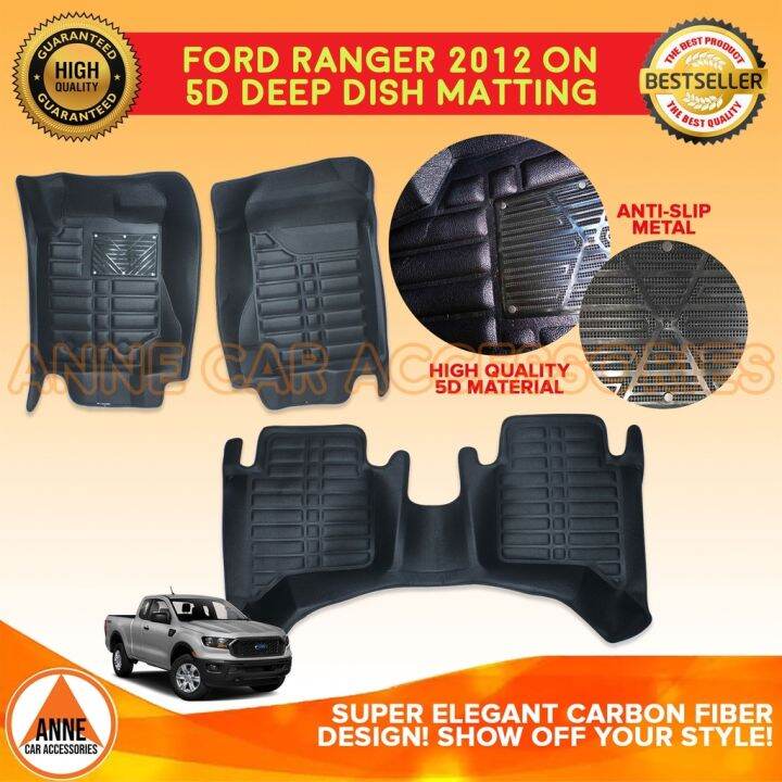 VAPE 5D Deep Dish for Ford Ranger T6 T7 T8 Wildtrak / Raptor 2012 ...