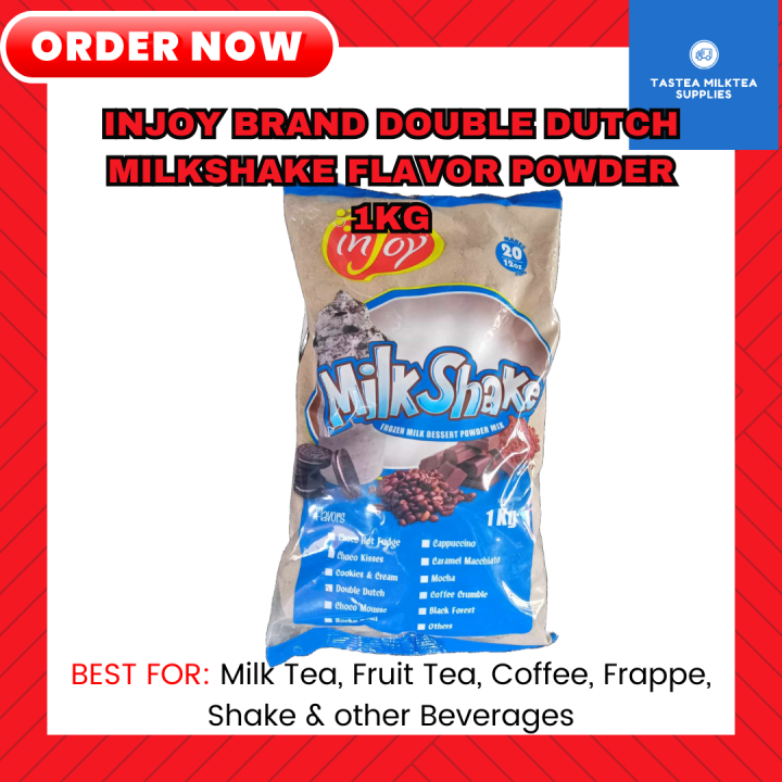 INJOY Double Dutch Milk Shake | Instant Powder Milk Drink 1kg - TASTEA ...