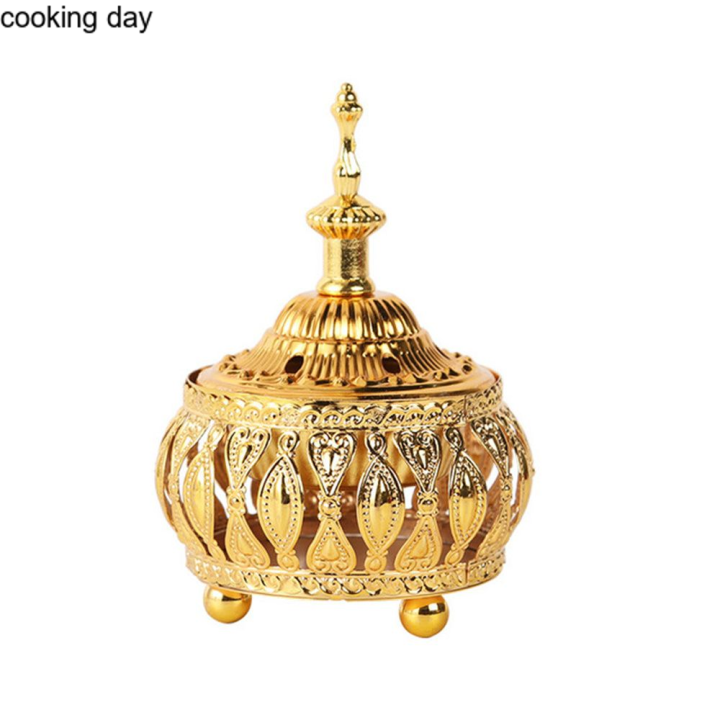 cooking day 【COD&Ready Stock】 Traditional Arabian Incense Burner Metal ...
