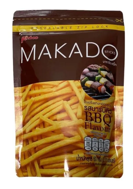 MAKADO Stick มากาโดะ สติ๊ก 60g กดเลือกรสชาติที่ต้องการ 1 ซอง/บรรจุ ...