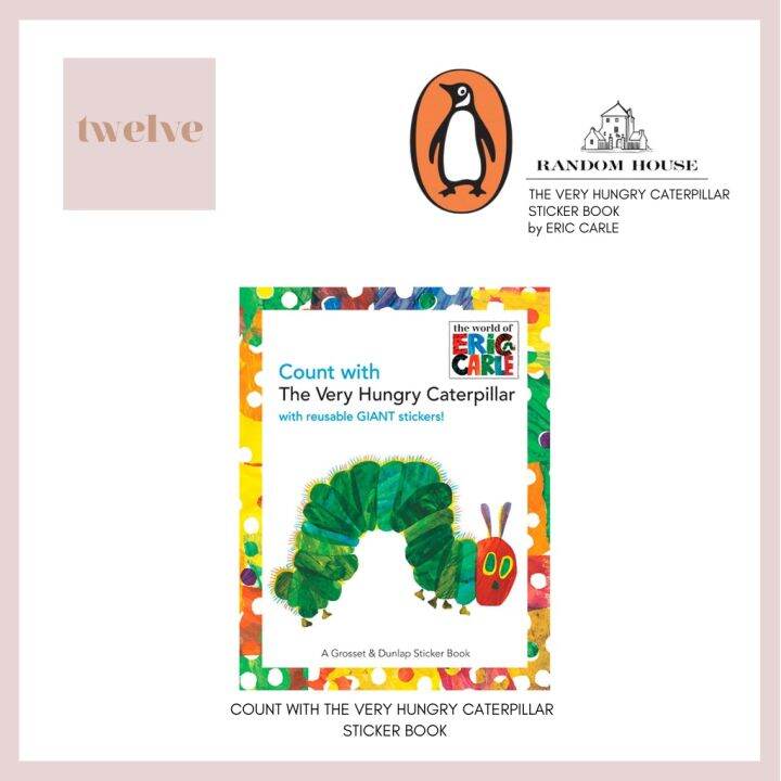 Count with the Very Hungry Caterpillar (Sticker Book) l by Eric Carle ...