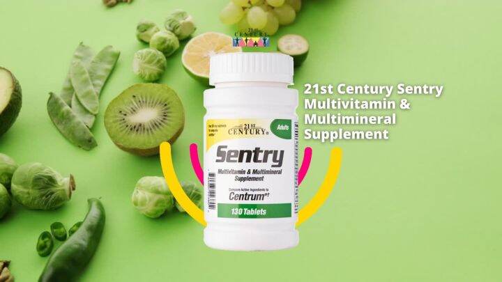 21st Century Sentry Multivitamin & Multimineral Supplement 130's ...