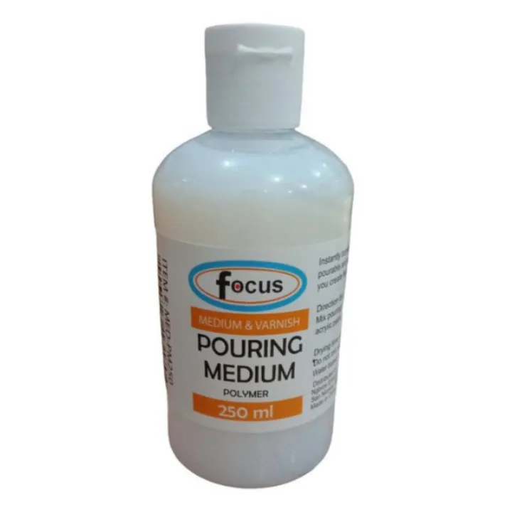 Pouring Acrylic Medium 250ml FOCUS | Lazada PH