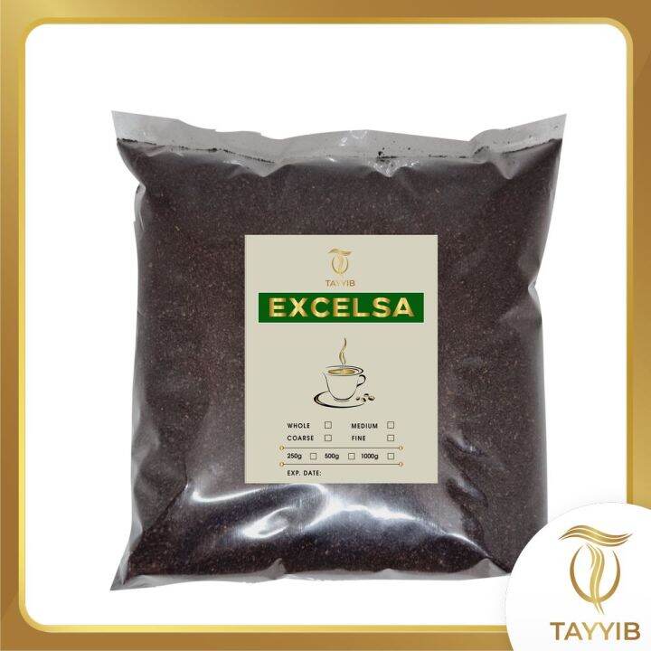 EXCELSA Coffee Ground Beans| Premium Coffee Excelsa | Tayyib | Lazada PH
