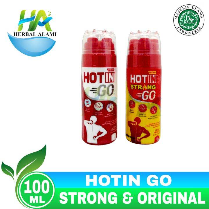Hot In GO Botol / HOTIN GO - Meredakan Pegal Linu | Lazada Indonesia