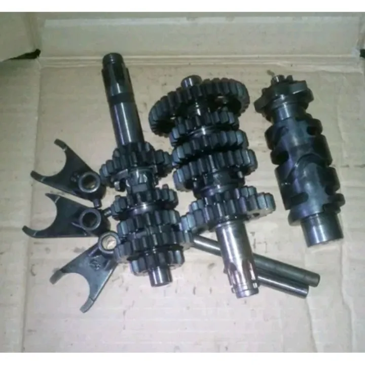GEAR BOX GIGI RASIO TRANSMISI SUZUKI SATRIA FU 150 SET KOMPLIT ORIGINAL ...