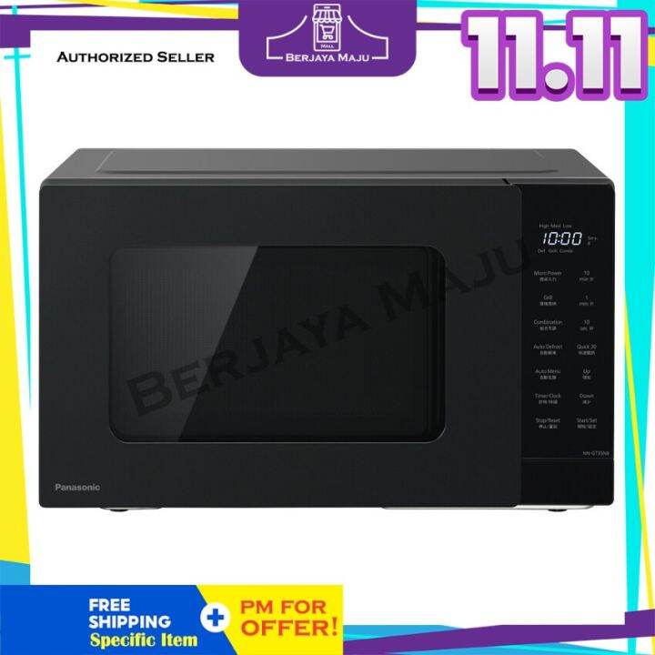 Panasonic 24L Grill Microwave Oven NN-GT35NBMPQ | Lazada