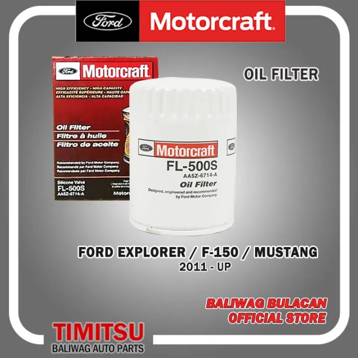 OIL FILTER FORD EXPLORER F-150 HUMMER MUSTANG 2011-UP PART NO. FL-500S ...