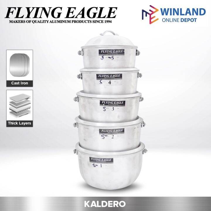Hot qianganxuan14162 kaldero 【on hand】kaldero set kaldero set ...