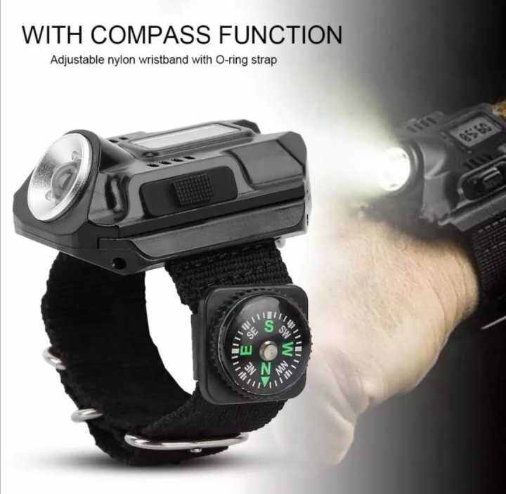 Senter Jam Tangan Digital + Kompas | Lazada Indonesia