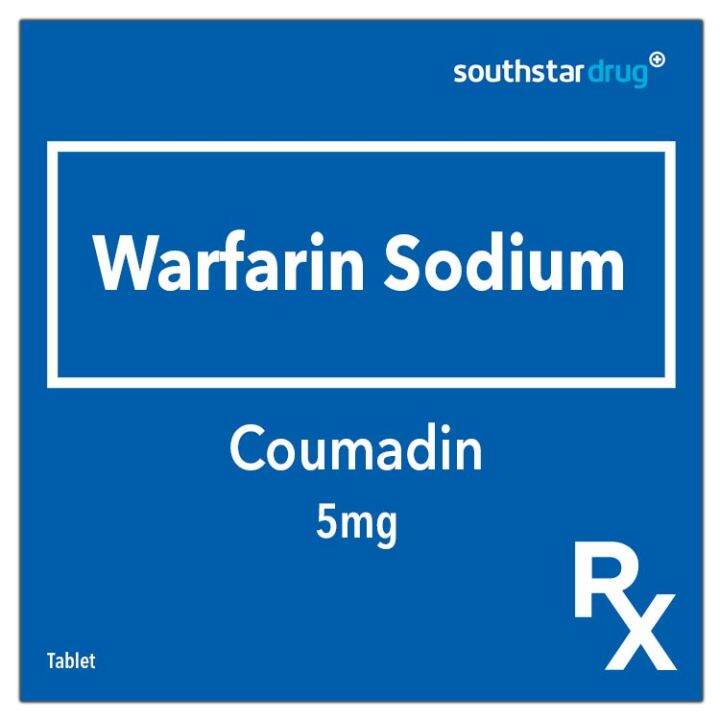 Rx: Coumadin 5mg Tablet | Lazada PH