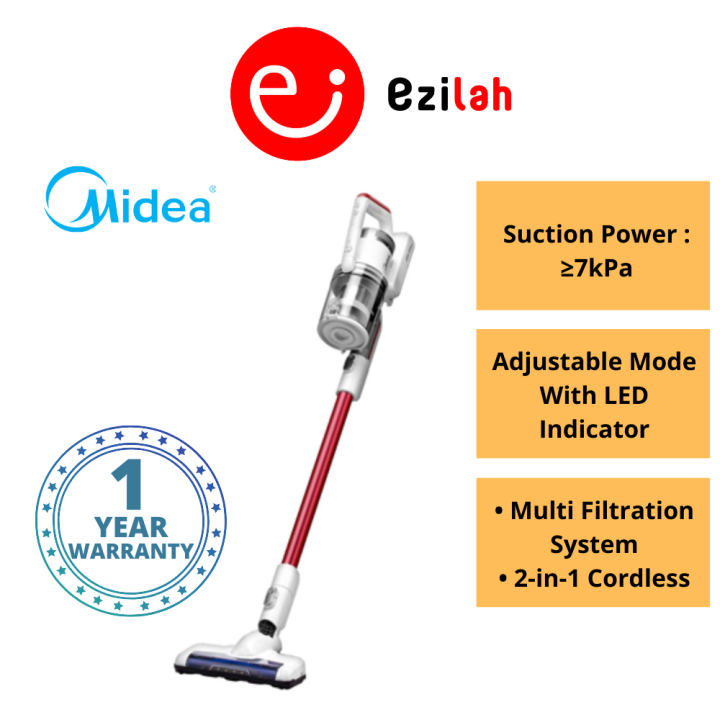 Midea Cordless Handstick 2-in-1 Vacuum Cleaner - MVC-V18P | Lazada