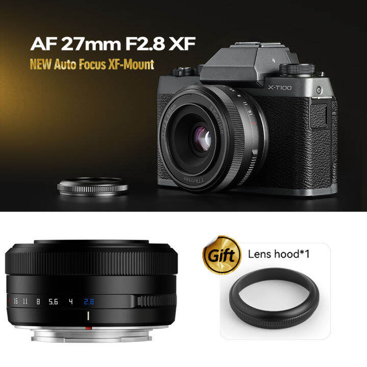 TTArtisan Auto Focus 27mm F2.8 APS-C Camera for Fujifilm XF Mount For XA7 XT30 XPRO XE4 XS10 ...