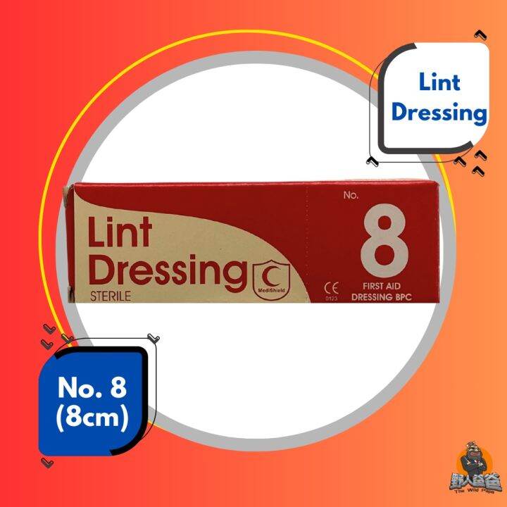 Medishield Lint Dressing No.8 (8cm) | Lazada