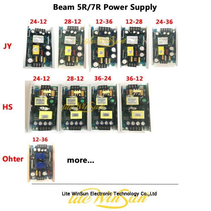 Litewinsune Beam 5R Beam 7R Power Supply Board 380V Lamp Ballast Driver ...