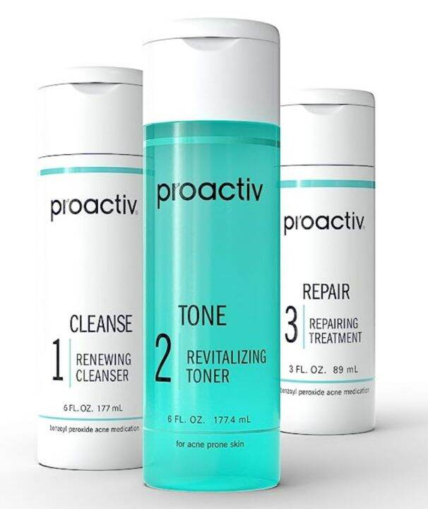 Proactiv Solution 3-Step Acne Treatment System (90 Day) Complete Acne ...