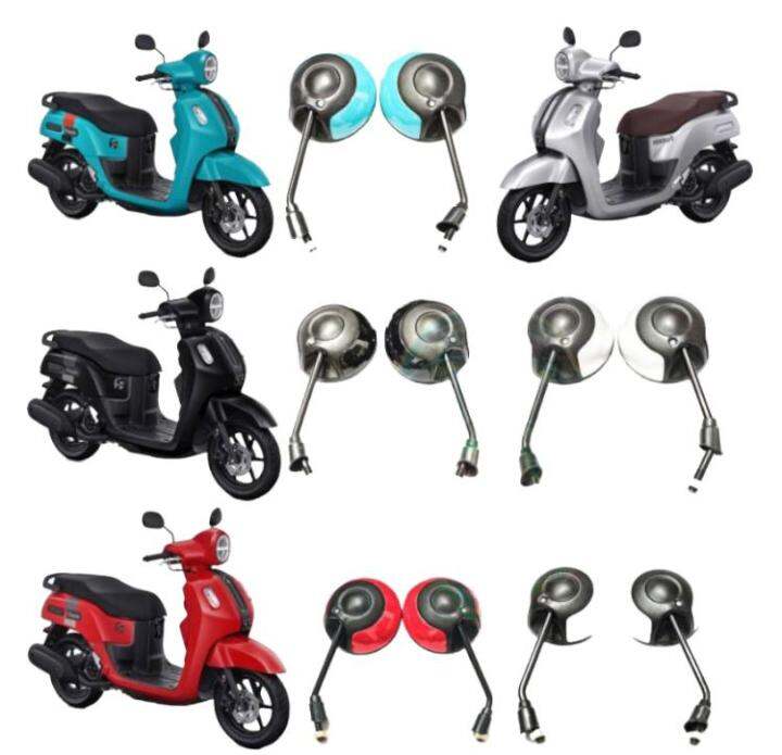 Spion Yamaha Fazzio Spion Motor Bulat Fazzio Model Classic | Lazada ...