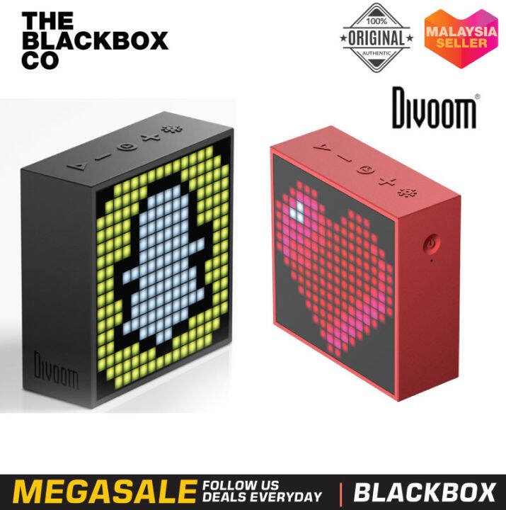 [Divoom Malaysia] Divoom Timebox Evo Portable Bluetooth Pixel Art ...