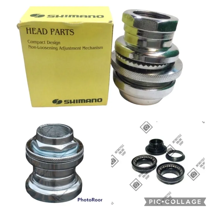 ♀ (1SET)HEADSET PARTS STANDARD SIZE THREAD TYPE BEARINGS INCLUDED ...
