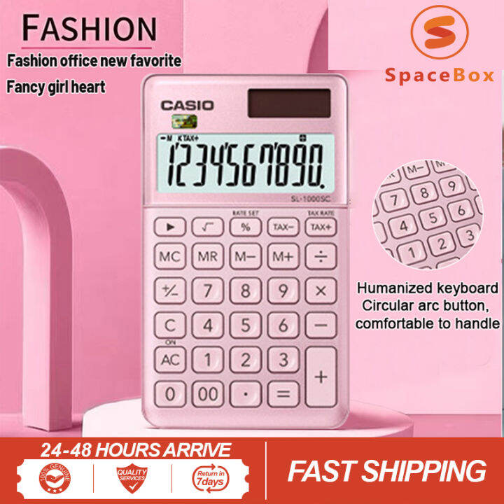 casio calculator original scientific calculator big original for business pink | Lazada PH