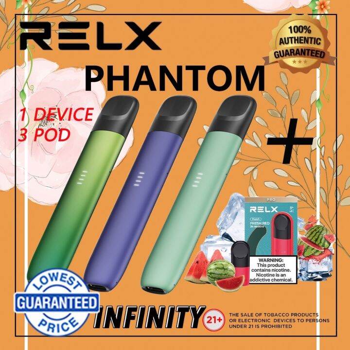 【COD】 Relxi DEVICE rel x/relex/rlex/relax relx1 smoke vapesmoke set vafesmoke refillable Relex ...