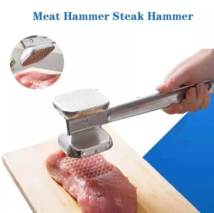 Meat Mallet Meat Hammer Meat Tenderizer Hammer Double Sided Mallet Tool