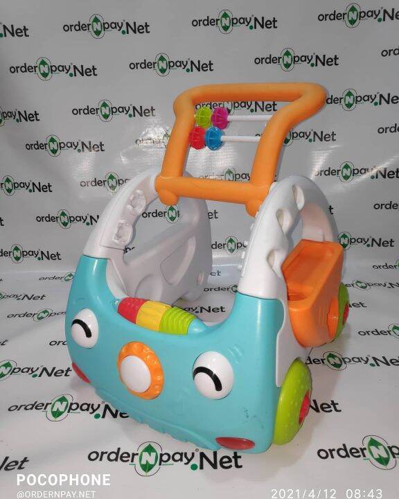 Preloved Infantino 3 in 1 Sensory push Walker and Discovery Car | Lazada