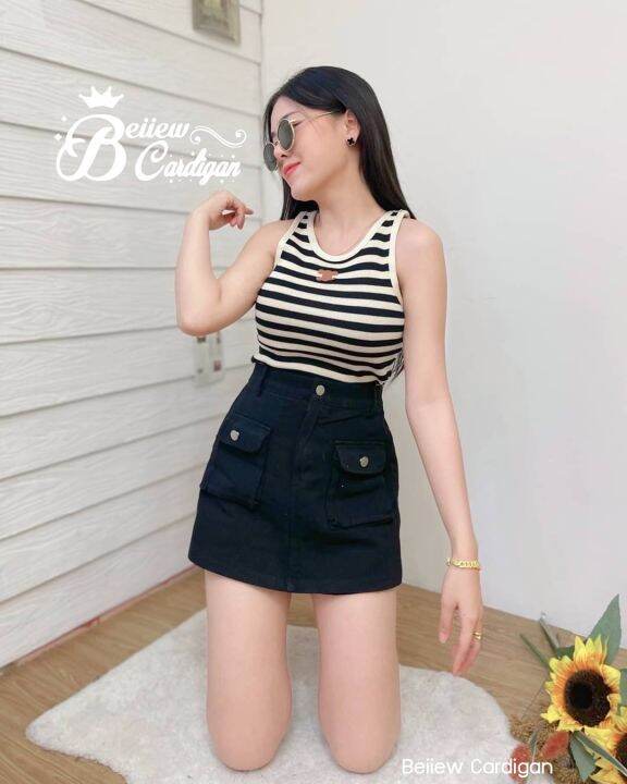 Risara💕เริ่ดมากแม่(heart and arrow) งานตามกระแส ตามเทรนด์แฟชั่น งานทรงกล้ามผ้าทอลายคาดเส้นตัดสี ...