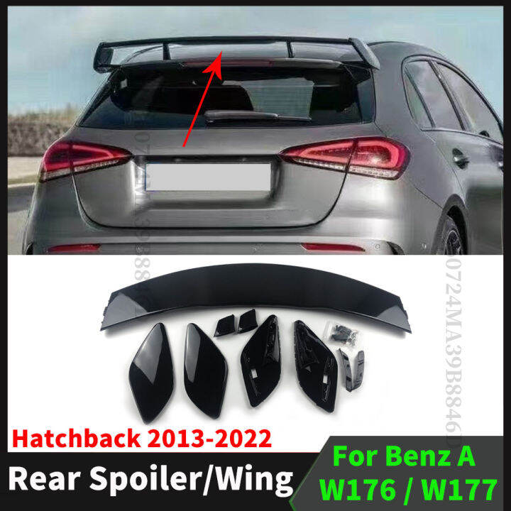 Air Deflector Rear Roof Spoiler Wing Tail Splitter For Mercedes W176 ...