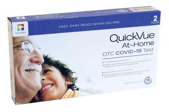5 Boxes of Quidel QuickVue at-Home OTC COVID-19 Test Kit, Antigen Rapid ...