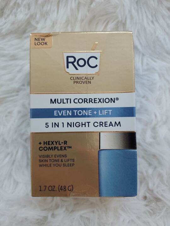 ROC - Multi Correxion Even Tone + Lift - 5 In 1 Night Cream 48g/1.7oz[C1-99] | Lazada