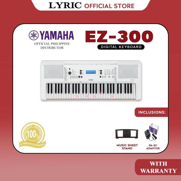 Yamaha EZ-300 Digital Keyboard | Lazada PH