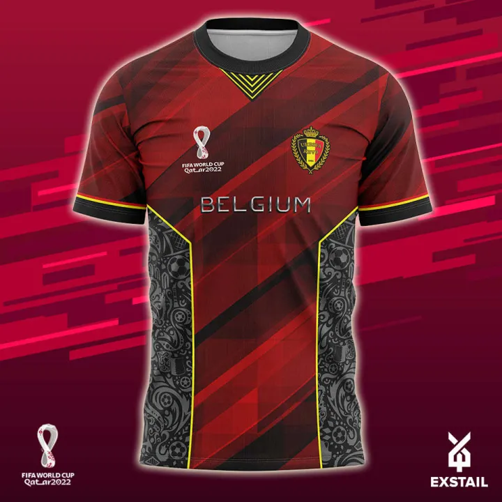 2022 Qatar World Cup BELGIUM Football Shirt | Lazada.co.th