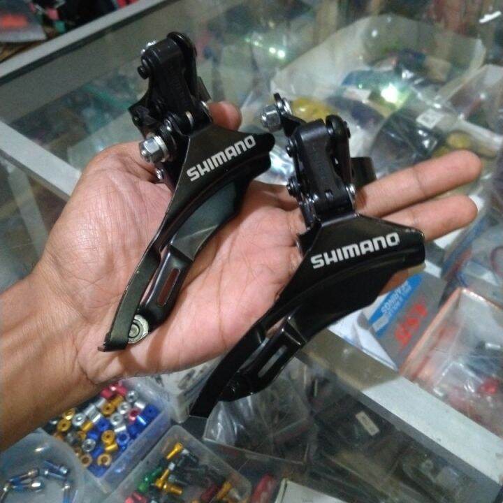 FD 3 speed tarikan atas bawah model shimano front derailleur mtb | Lazada Indonesia