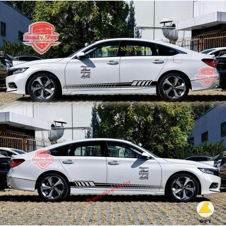 Stiker Mobil Sedan List Sticker Mobil Honda Toyota Daihatsu Jdm Kanji