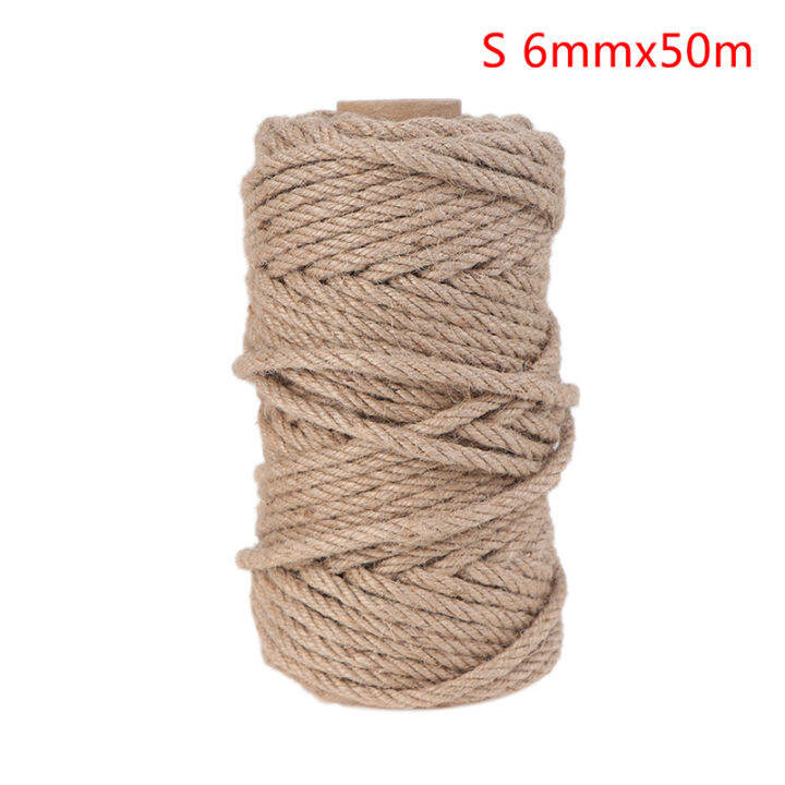50m Sisal Rope Cat Tree DIY Scratching Post Toy Cat Climbing Frame ...
