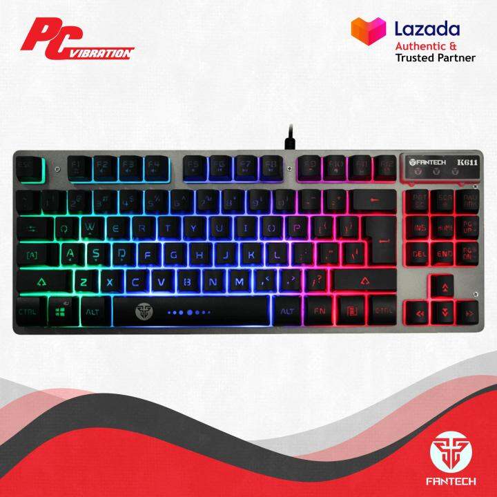 FANTECH K611 FIGHTER PRO RGB GAMING KEYBOARD | Lazada PH