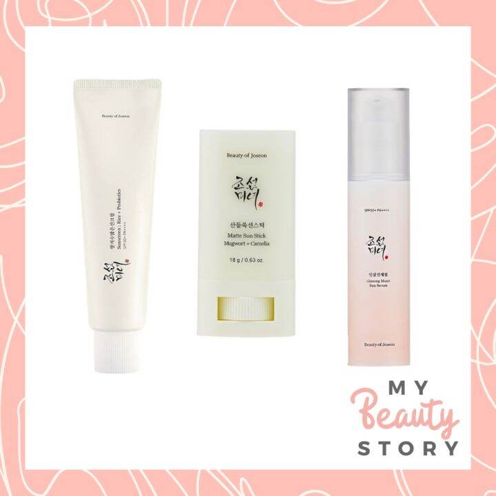 Beauty of Joseon Relief Sun Sunscreen / Matte Sun Stick / Ginseng Moist ...